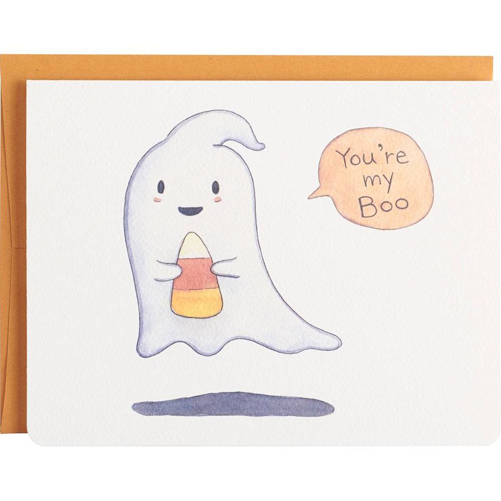Ghost You're My Boo Halloween Card | Paper Source