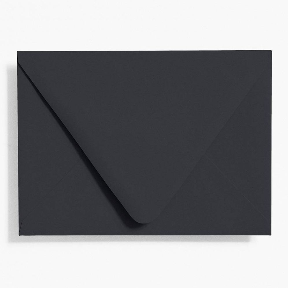 Black A6 Envelopes | Paper Source