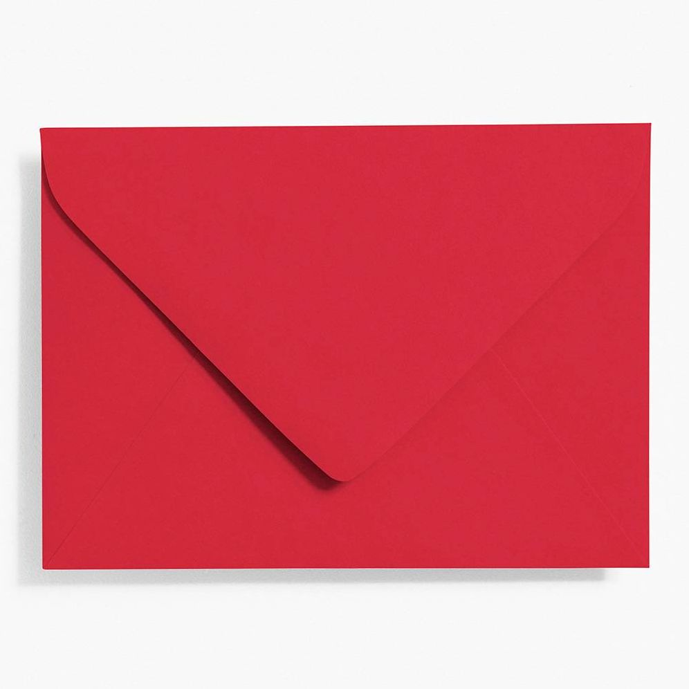 Red A7 Envelopes | Paper Source