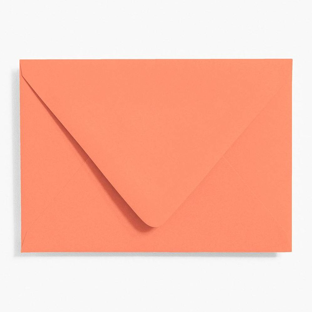 4 Bar Papaya Envelopes | Paper Source