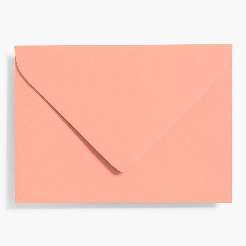 A7 Coral Envelopes | Paper Source
