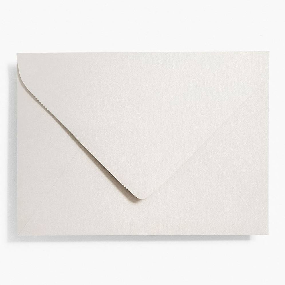 A7 Shimmer Silver Envelopes | Paper Source
