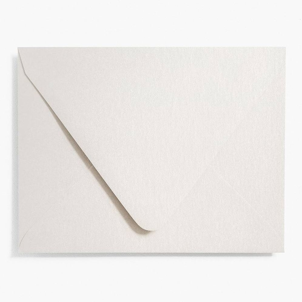 A2 Shimmer Silver Envelopes | Paper Source