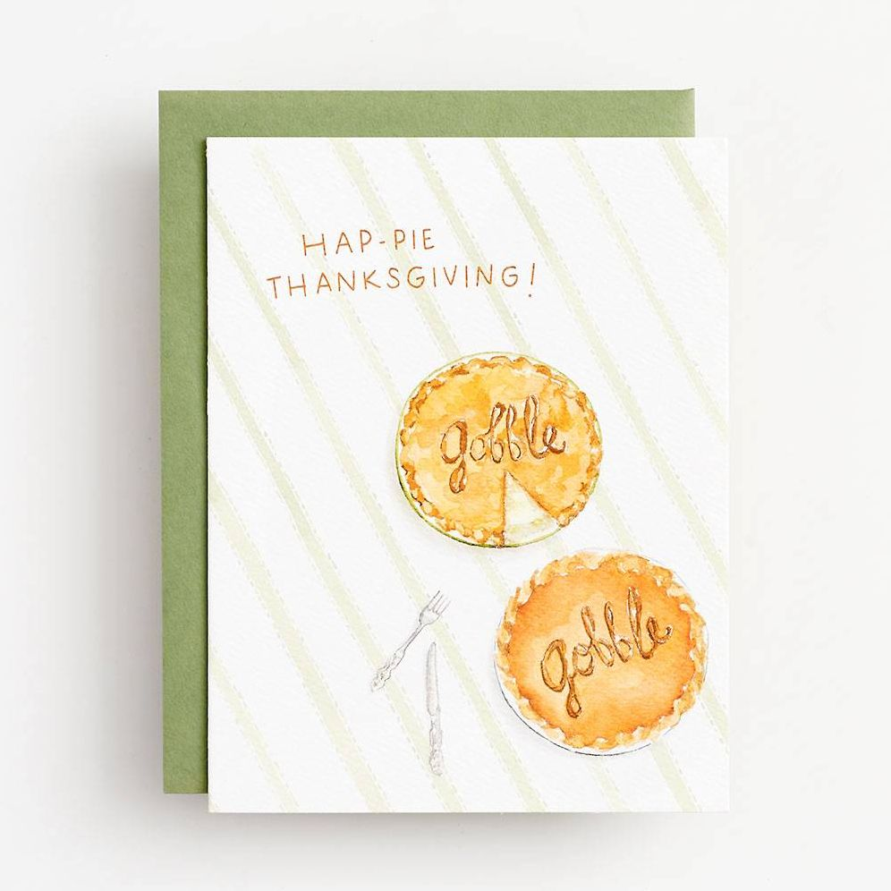 Hap-pie Thanksgiving Card
