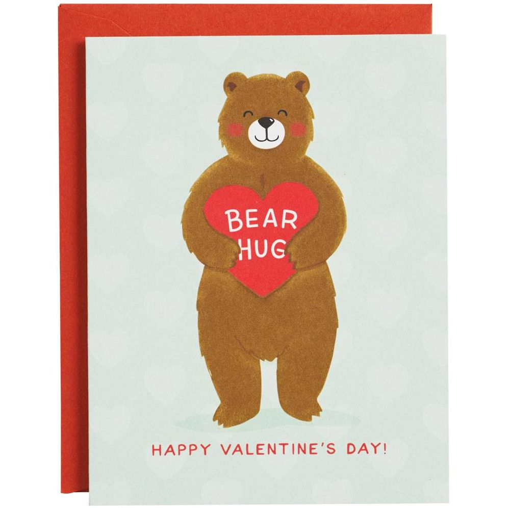 Bear Hug Valentine's Day Card | Paper Source