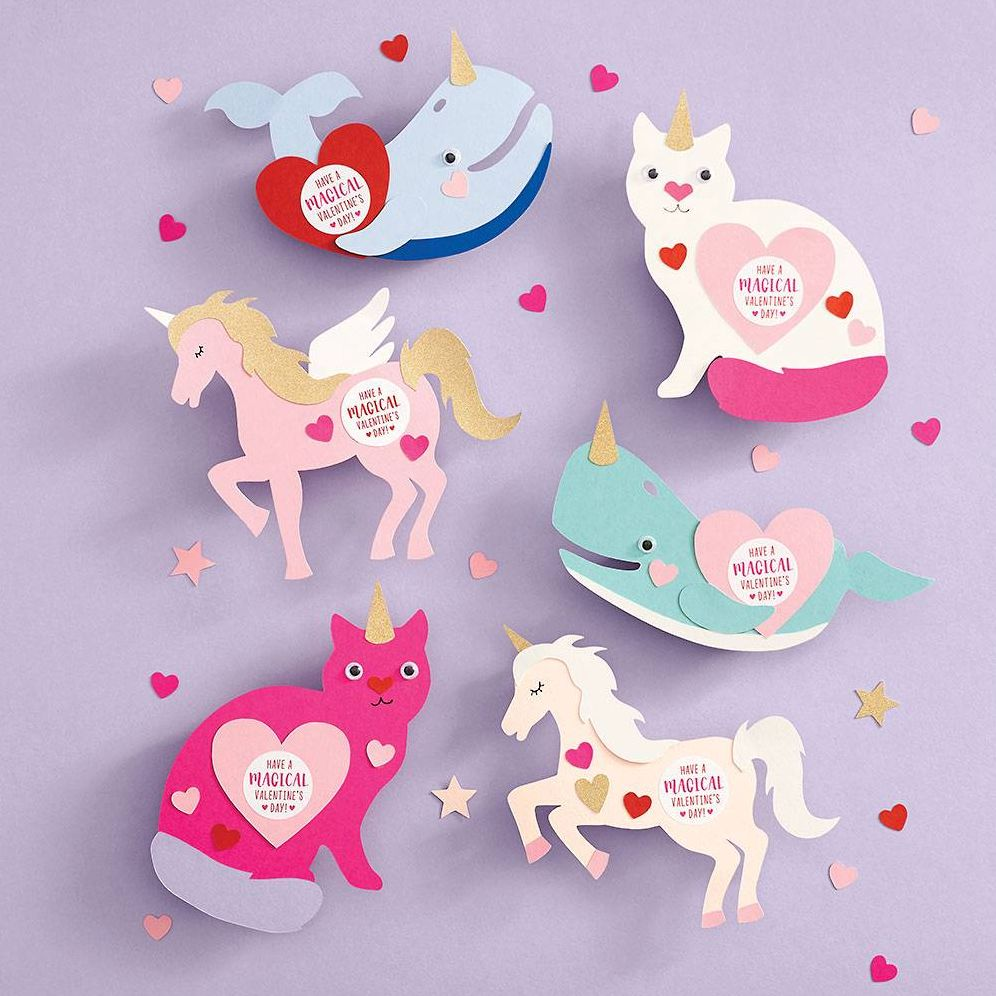 Magical Creature Valentine Card Kit | Paper Source
