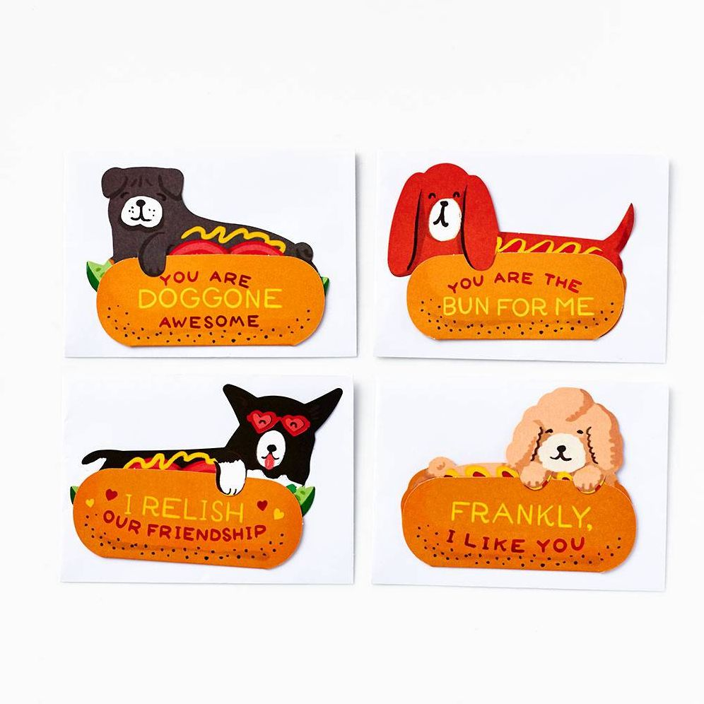 Hot Dogs Classroom Valentine CardSet | Paper Source