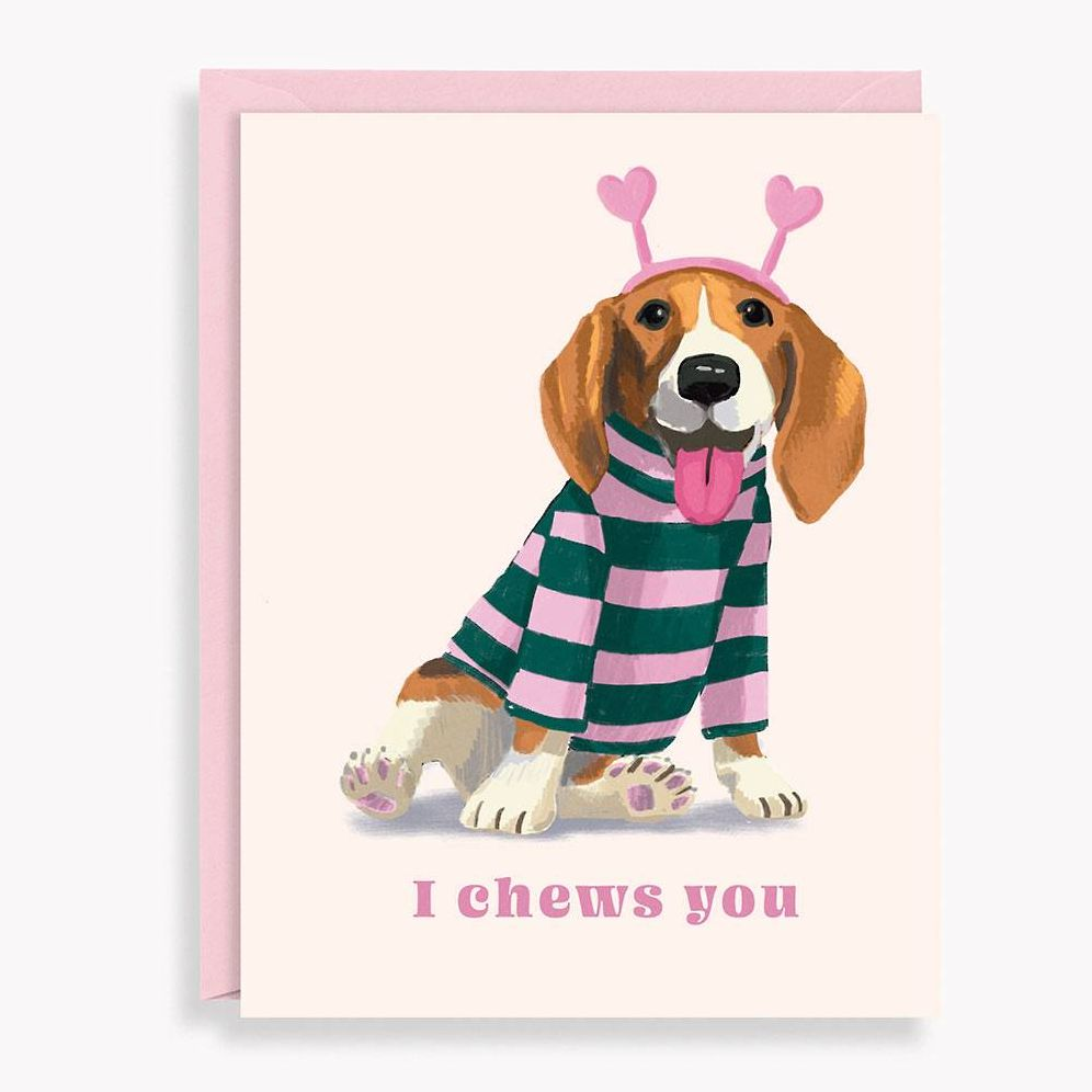 I Chews You Valentine's Day Card | Paper Source