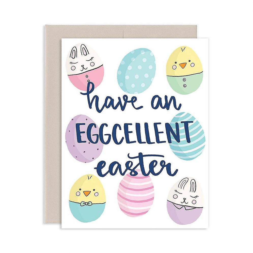 Have An Eggcellent Easter Card | Paper Source