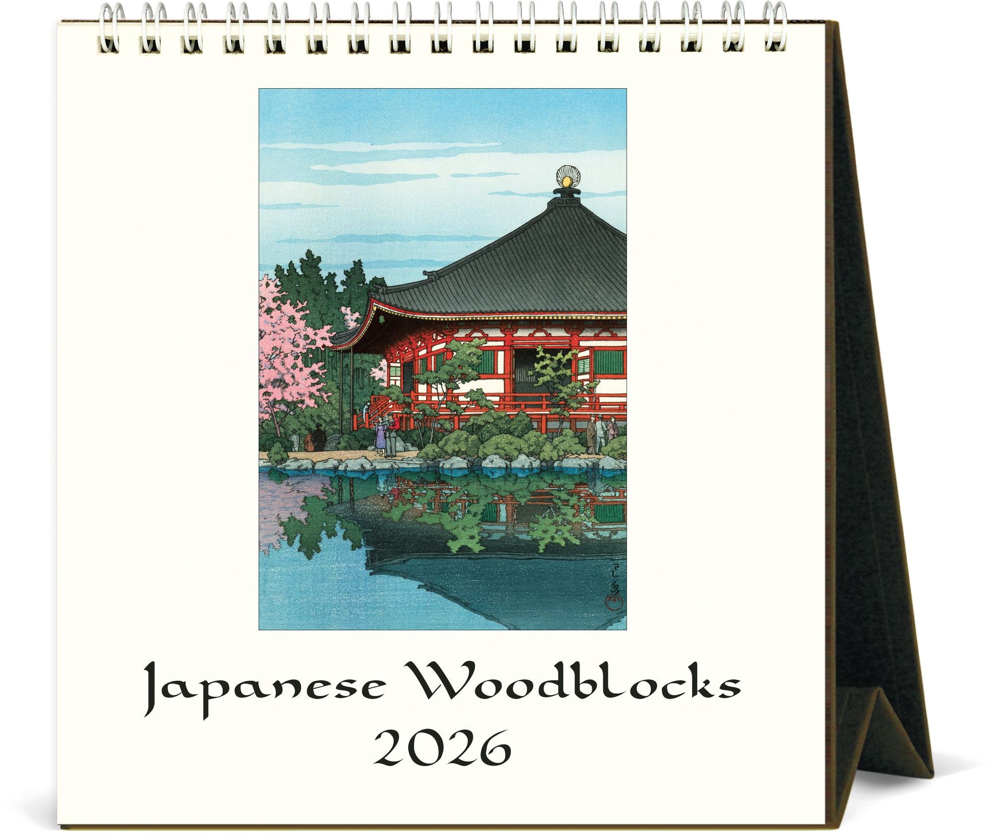 2026 Japanese Woodblock Desk Calendar | Paper Source