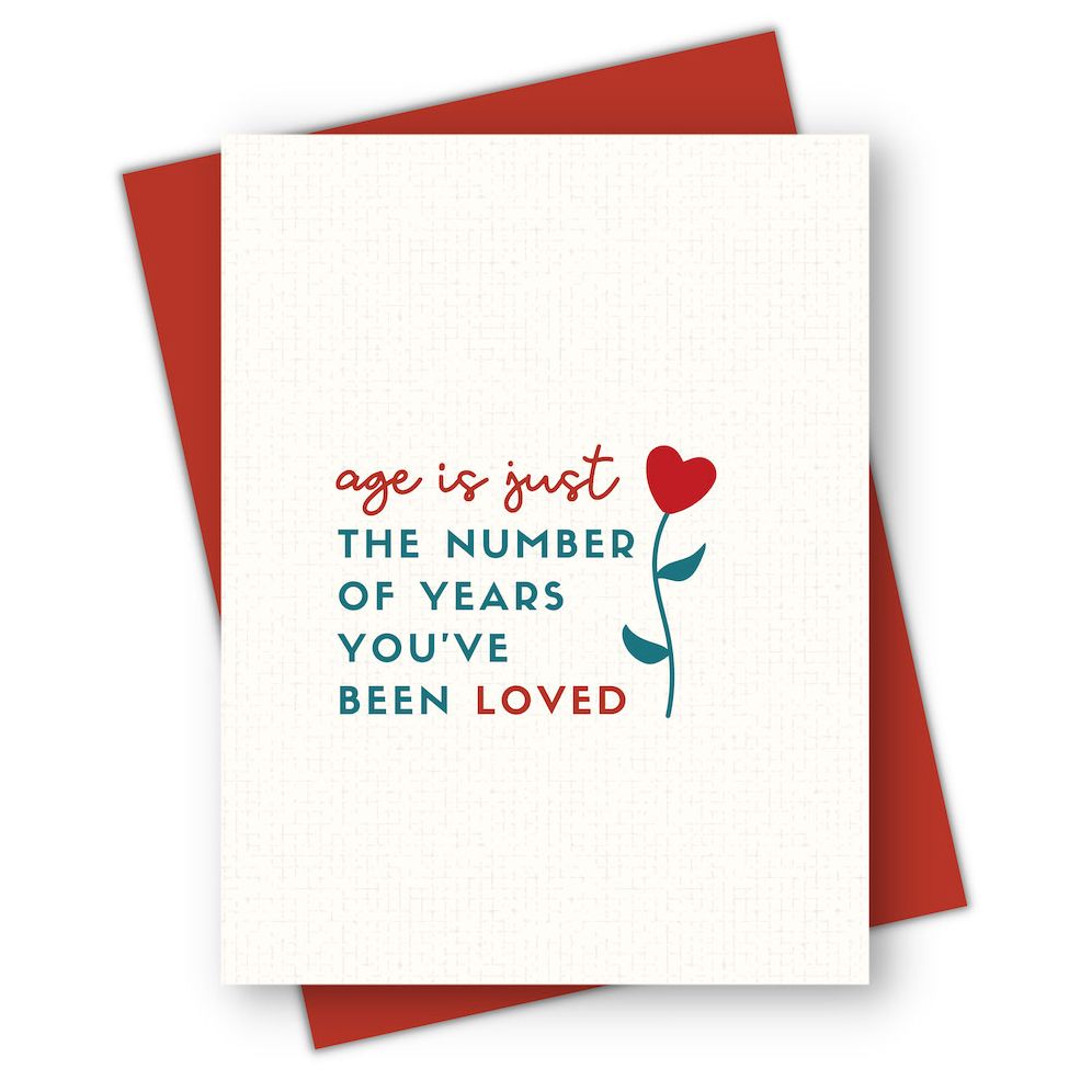 Years You've Been Loved Birthday Card | Paper Source