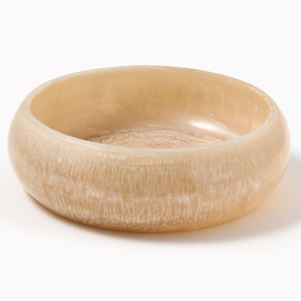 Marbled Resin Salad Bowl | Paper Source