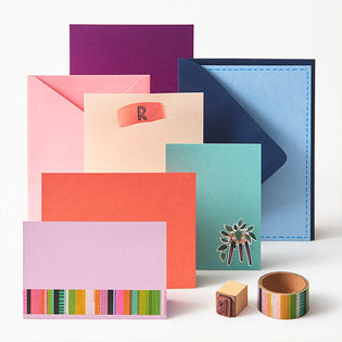 Luxe Floral Assorted Stationery Set | Paper Source