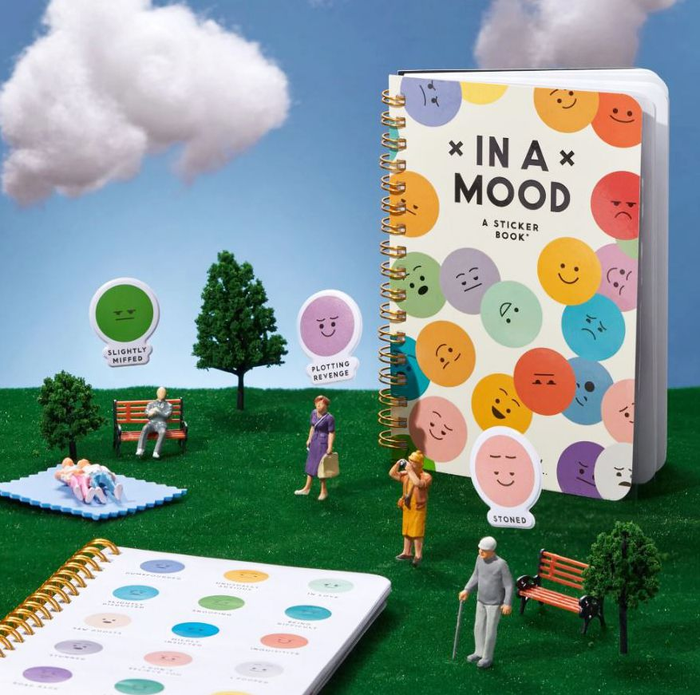 In A Mood Sticker Book | Paper Source