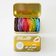 gold tin, 8-color mix, 30 grams of rubber bands | Paper Source