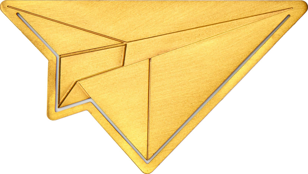 Paper Airplane Brass Bookmark | Paper Source