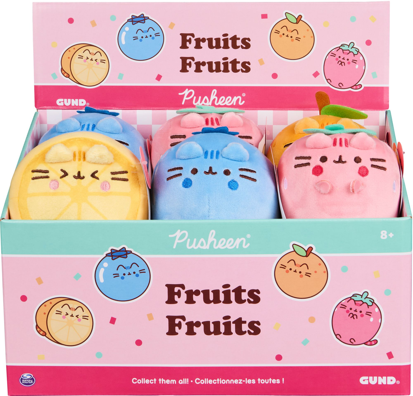 Pusheen Squishy Fruit Assorted CDU