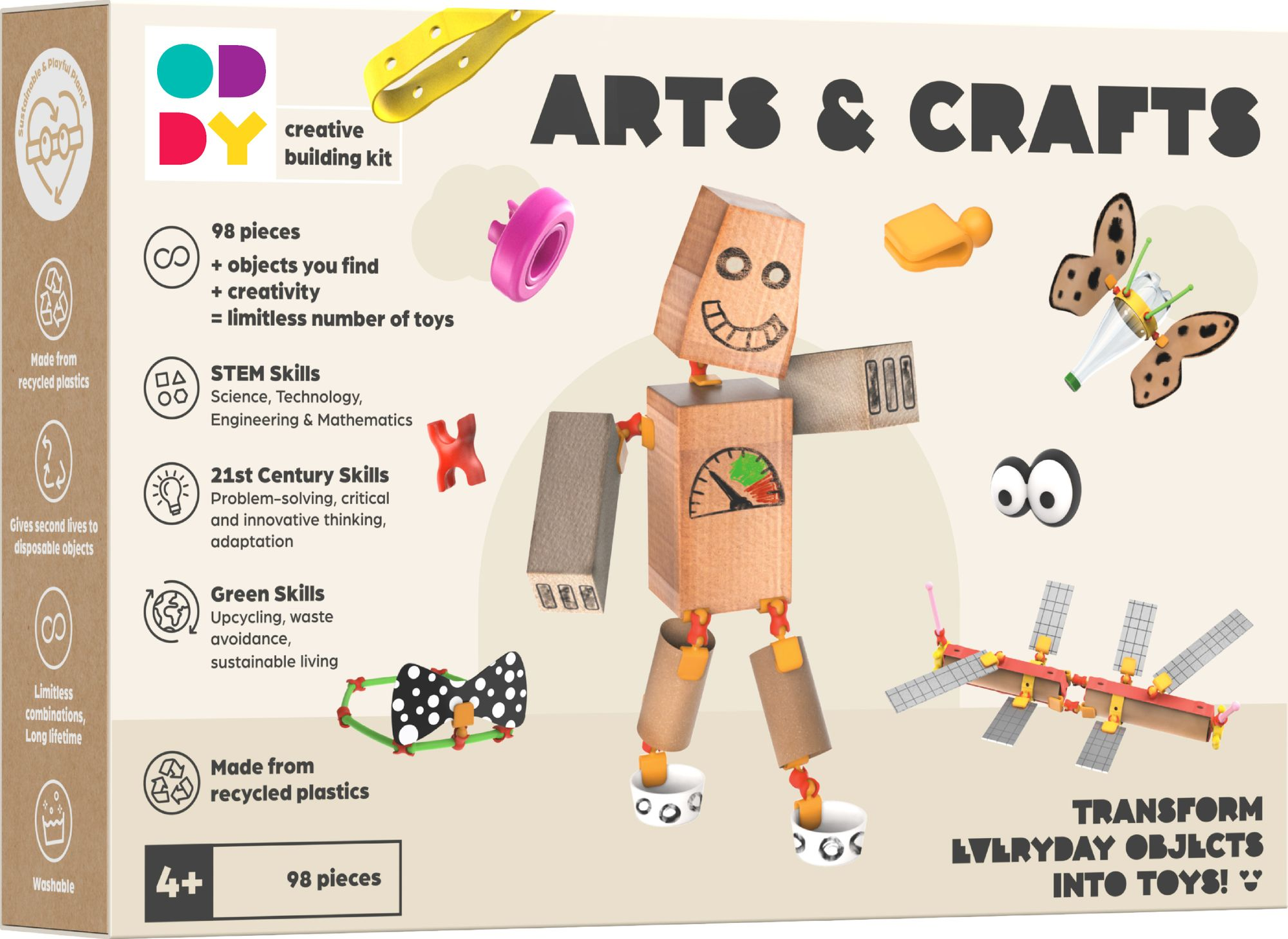 Oddy Arts and Crafts Building Kit | Paper Source