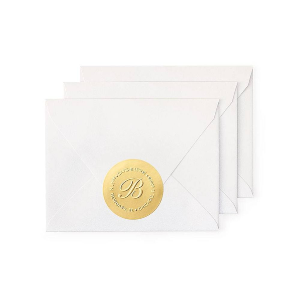 Gold Embosser Foil Seals | Paper Source