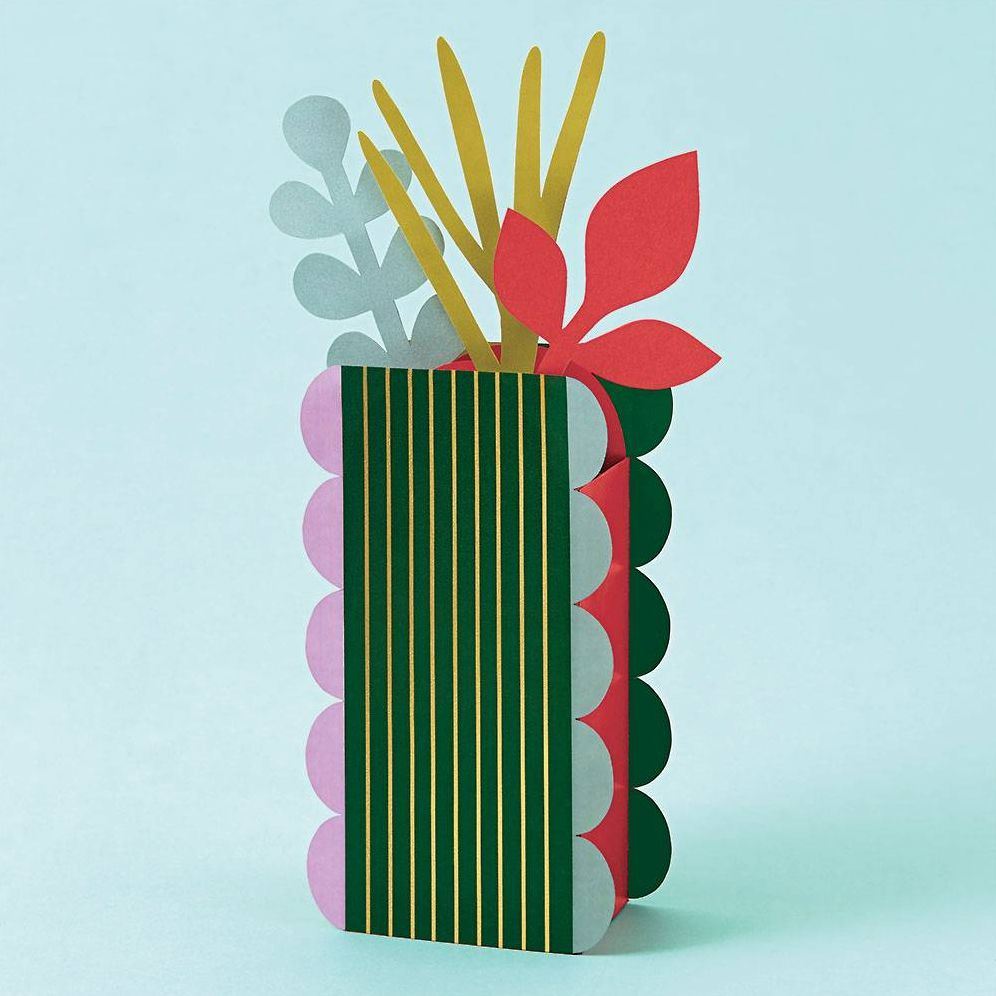 Modern Vase Paper Craft Kit | Paper Source