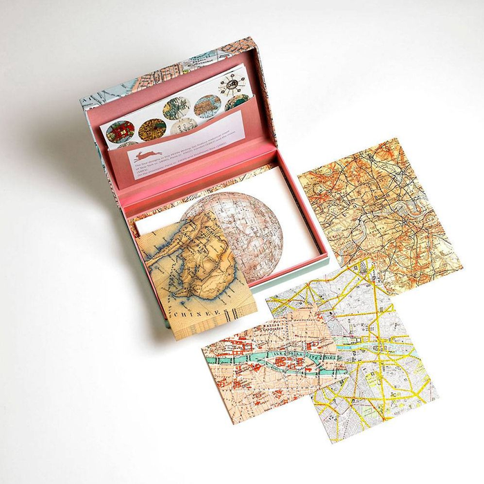 Maps Letter Writing Set | Paper Source