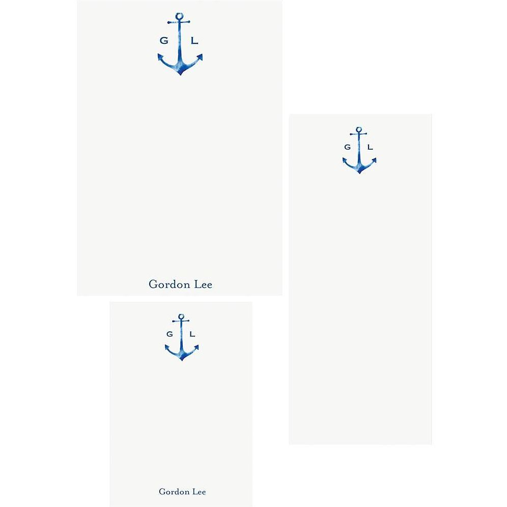 Anchor Mixed Personalized Notepads | Paper Source