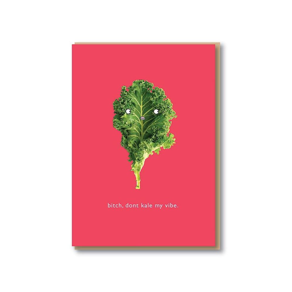 Kale My Vibe Greeting Card | Paper Source