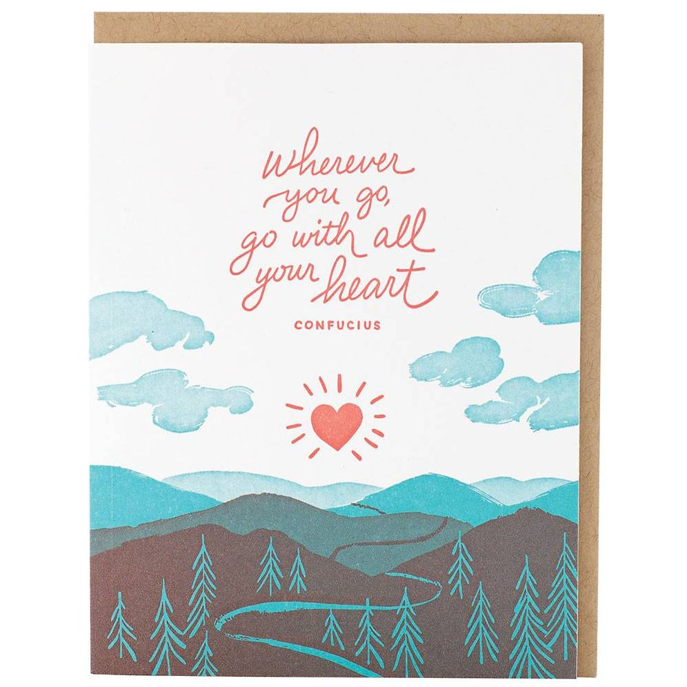 All Your Heart Encouragement Card | Paper Source