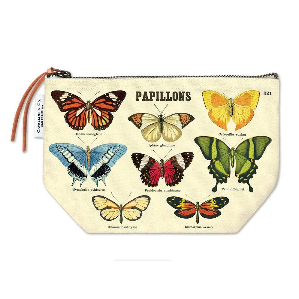 Papillons Vintage Pouch | Paper Source