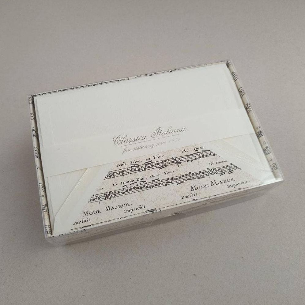 Music Notes Stationery Set | Paper Source