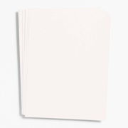 Superfine White Card Stock 8.5" x 11" Bulk Pack | Paper Source