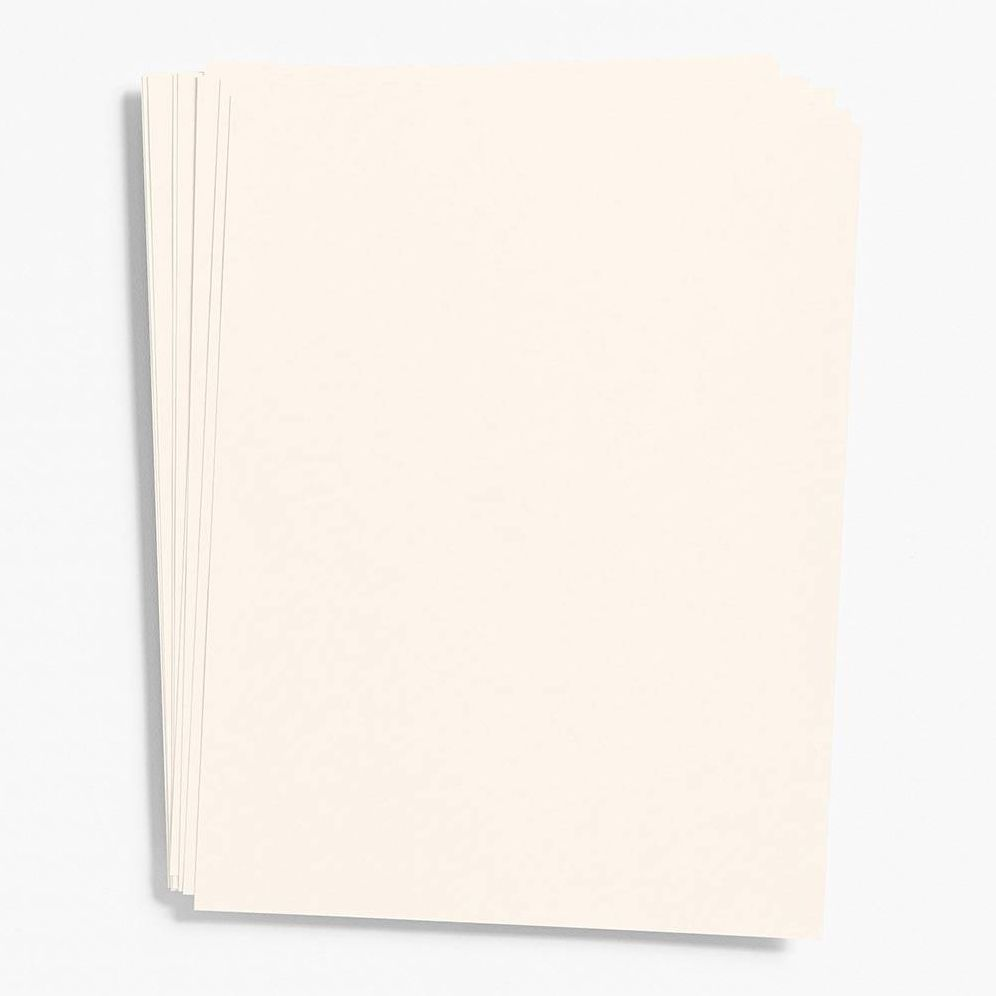 Superfine Soft White Card Stock 8.5" x 11" | Paper Source