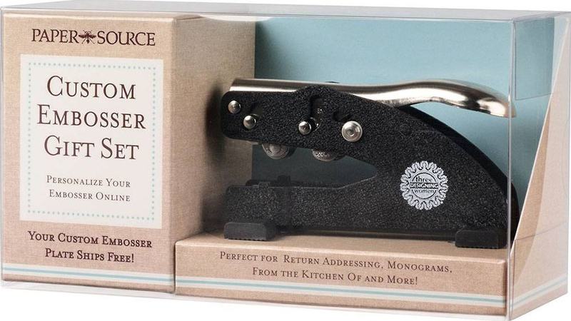 Custom Embosser Gift Set | Paper Source