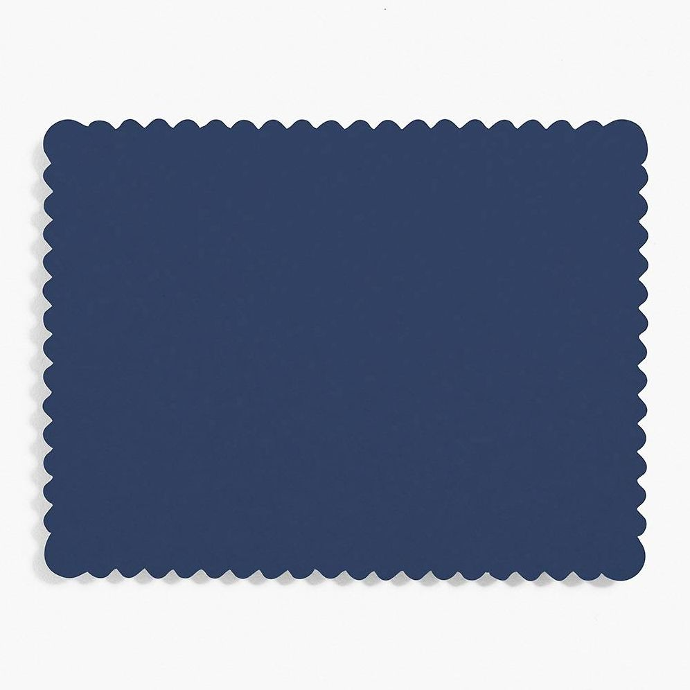 Night A2 Scallop Note Cards | Paper Source