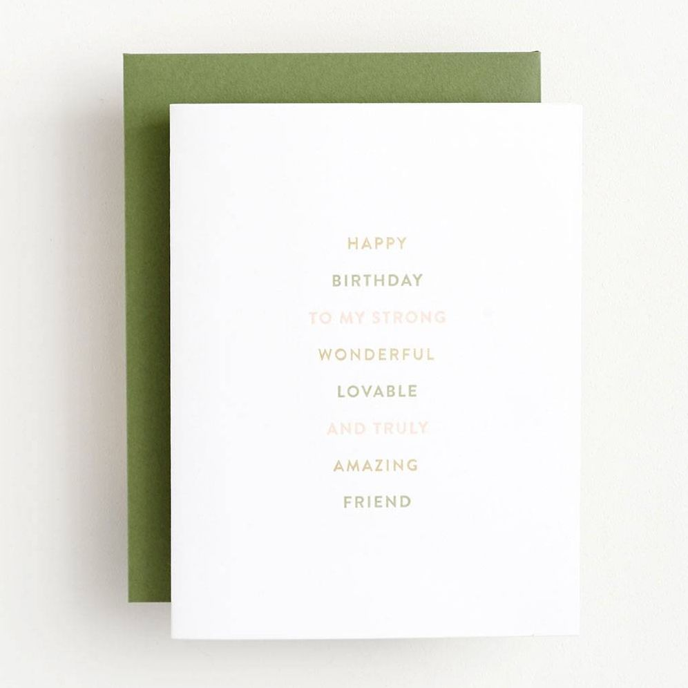 Amazing Friend Birthday Card Paper Source