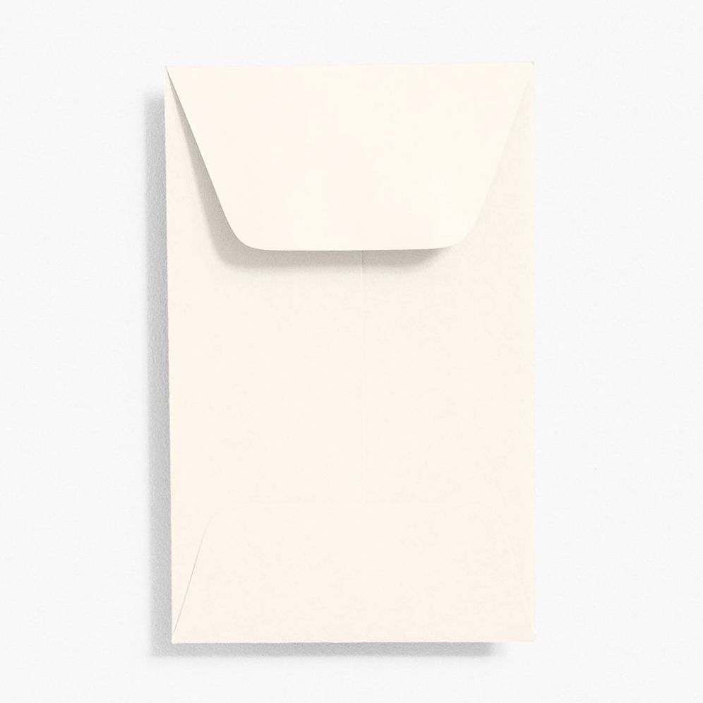 Superfine Soft White Coin Envelopes | Paper Source