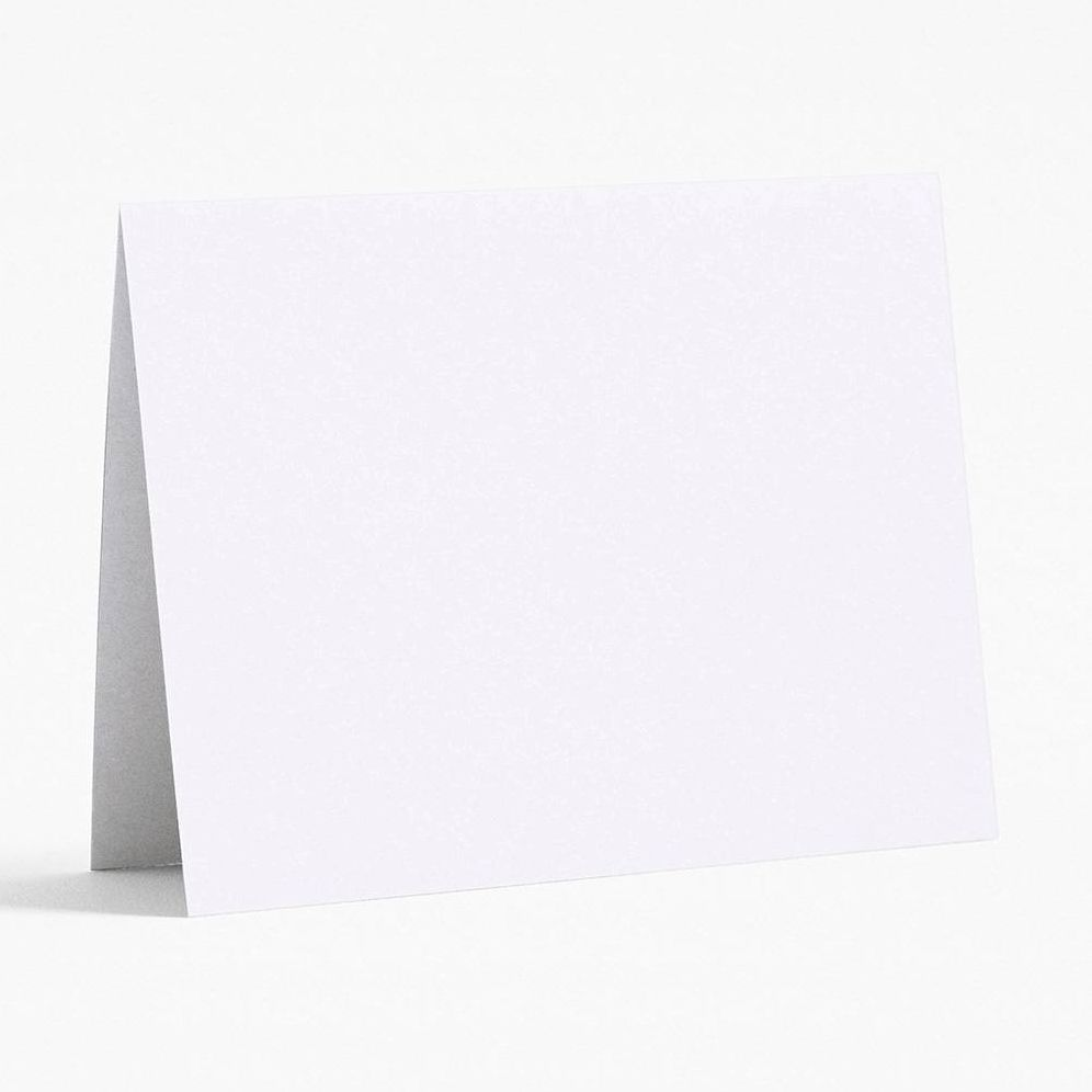 Pure White A2 Folded Cards | Paper Source
