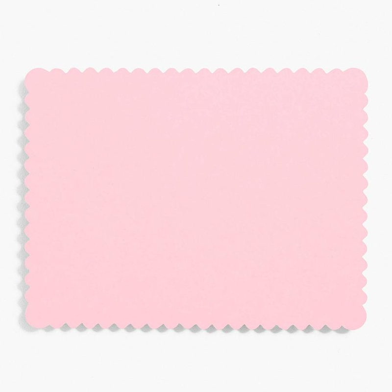 Blossom A2 Scallop Cards | Paper Source