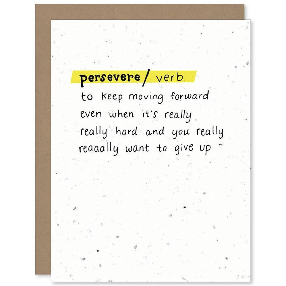 Persevere Definition Card | Paper Source