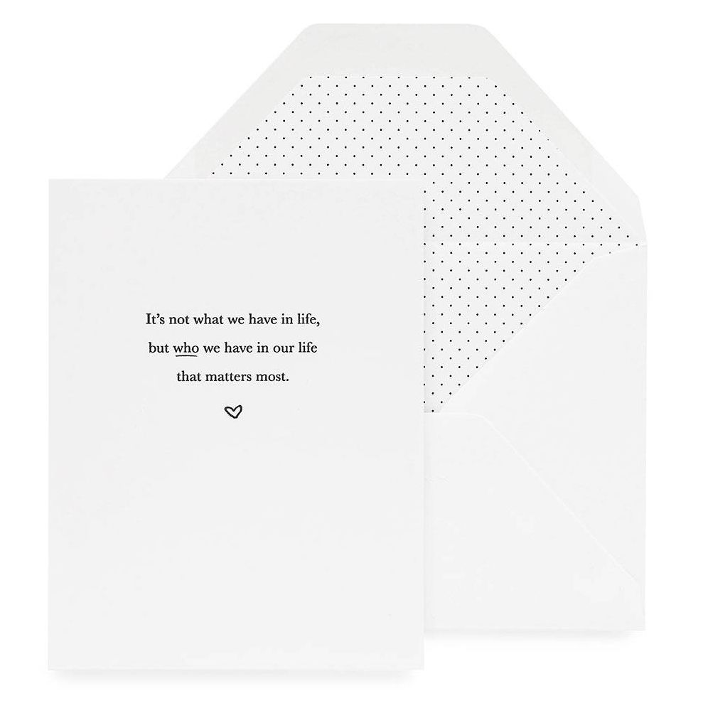 What Matters Most Greeting Card | Paper Source