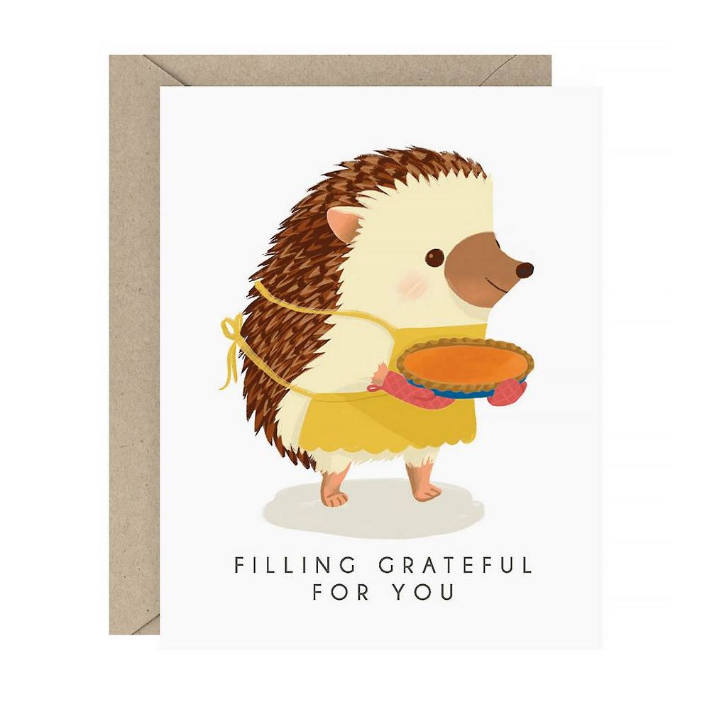 Hog Pie Thanksgiving Card | Paper Source