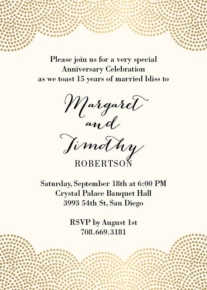Celebration Invitation Designs