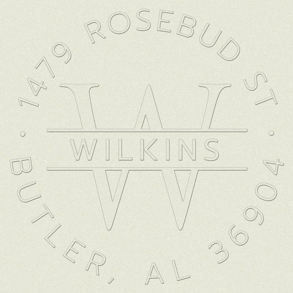 Circle Monogram Custom Embosser Plate | Paper Source