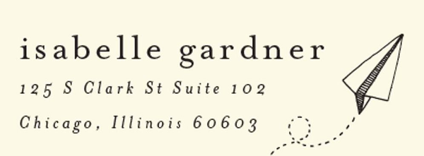 Personalized Return Address Labels | Shop Paper Source