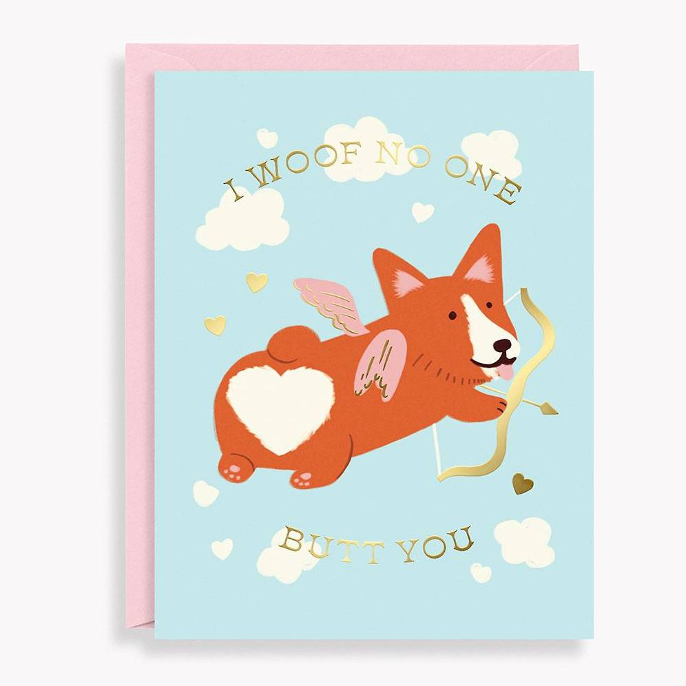 Cupid Corgi Valentine's Day Card | Paper Source