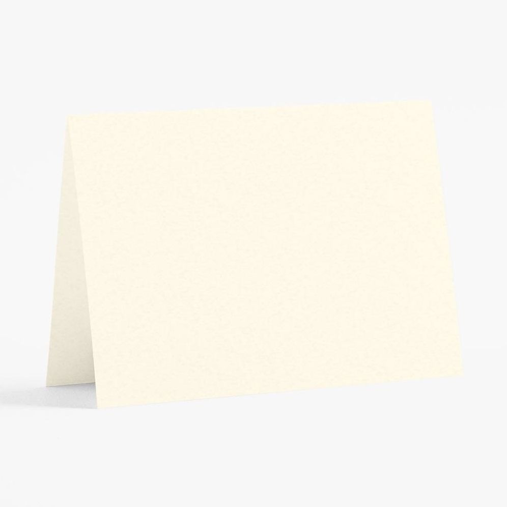 Luxe White 4 Bar Folded Cards | Paper Source