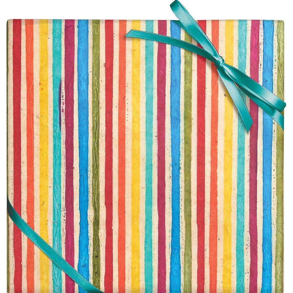 Rainbow Stripes Handmade Paper | Paper Source