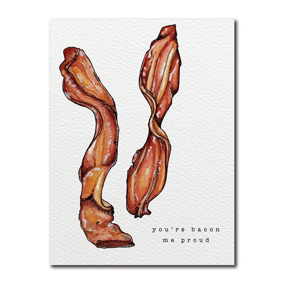 Bacon Me Proud Congratulations Card | Paper Source
