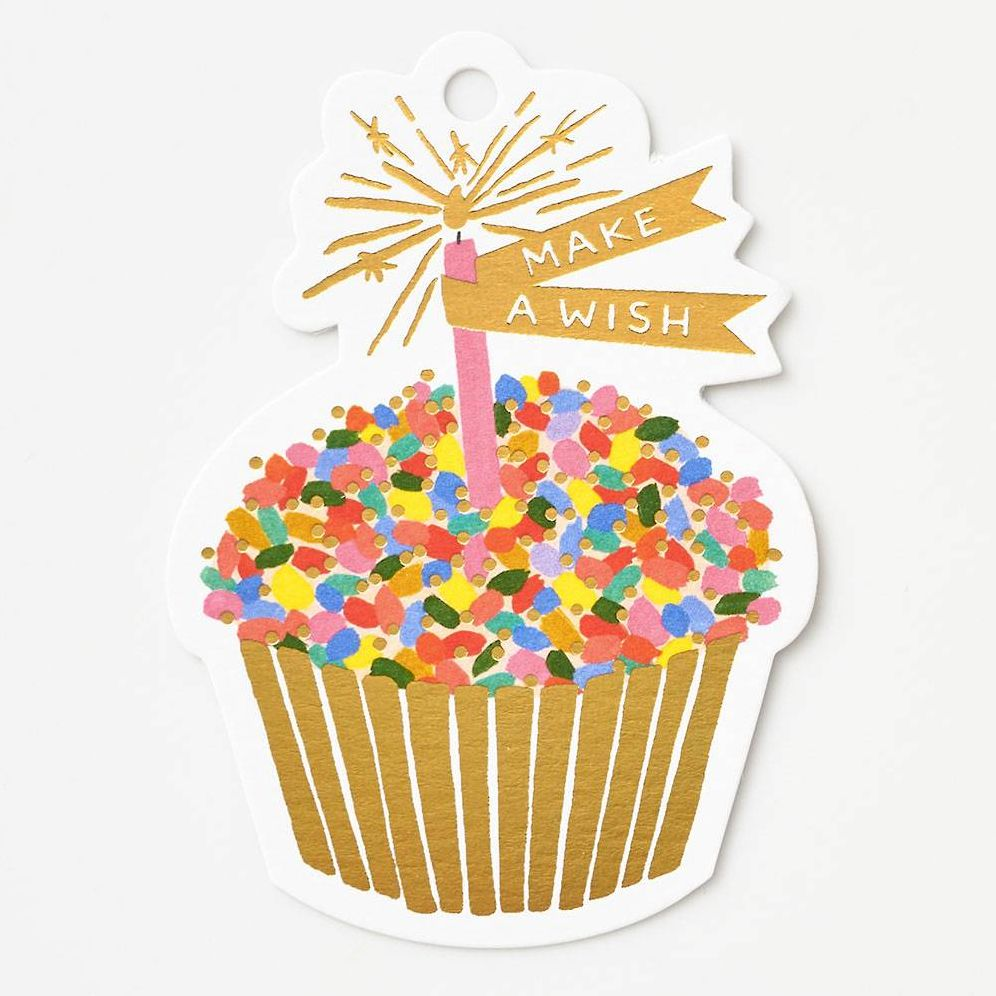 Make A Wish Cupcake Gift Tags | Paper Source