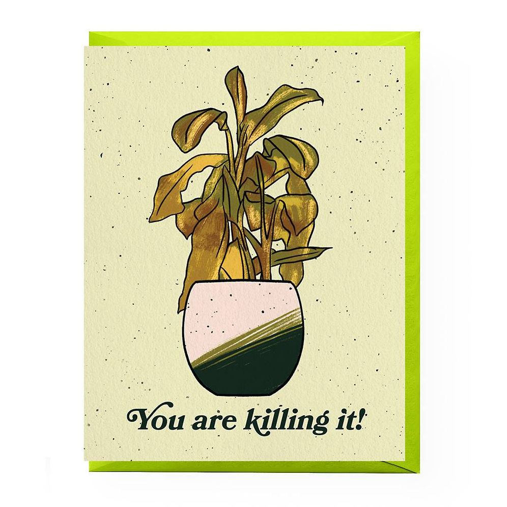 Killing It Greeting Card | Paper Source